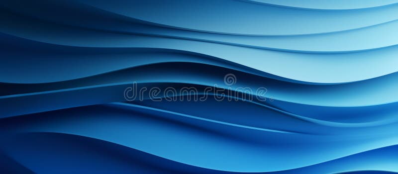 3D Blue Gradient Background Stock Illustration - Illustration of curve ...