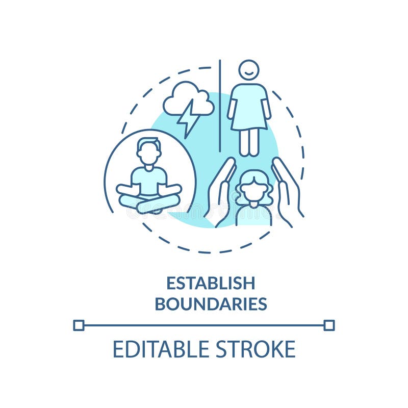 Boundaries Relationship Stock Illustrations – 451 Boundaries ...