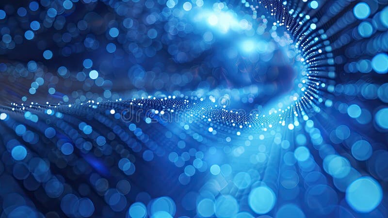 3D Blue Shining Background Picture 3D Illustration Stock Illustration ...