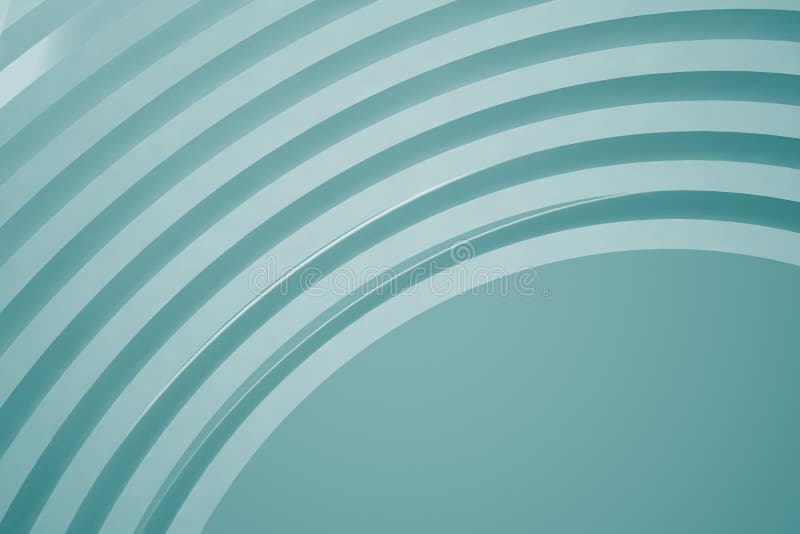 3d Blue White Modern Building Concept Background Stock Illustration ...