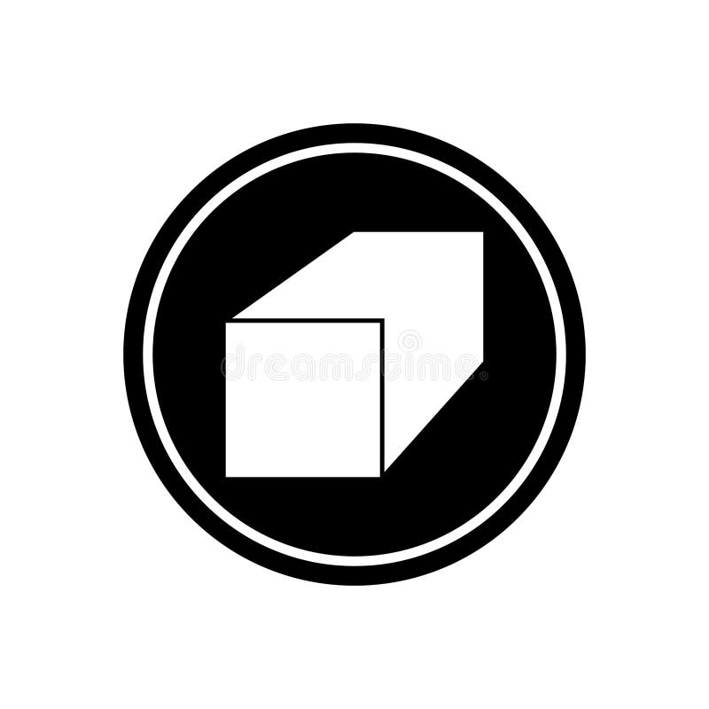 3D box icon vector stock vector. Illustration of shape - 290105684