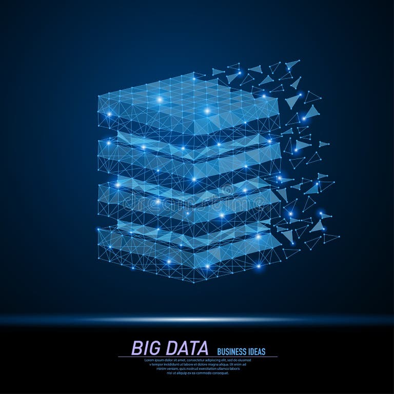 3D box server database stock illustration. Illustration of internet - 130180479