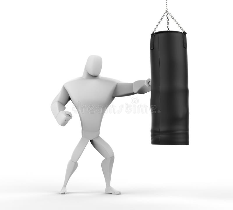 3d Man Fighting Boxing Gloves Stock Illustrations – 53 3d Man Fighting ...