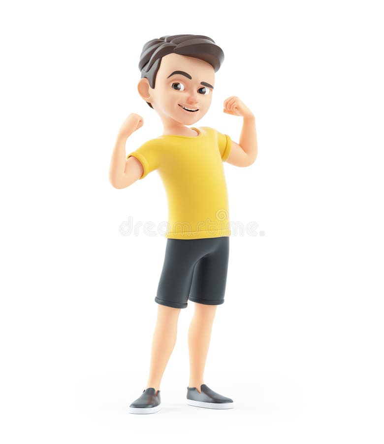 Kid Flexing Stock Illustrations – 38 Kid Flexing Stock Illustrations ...