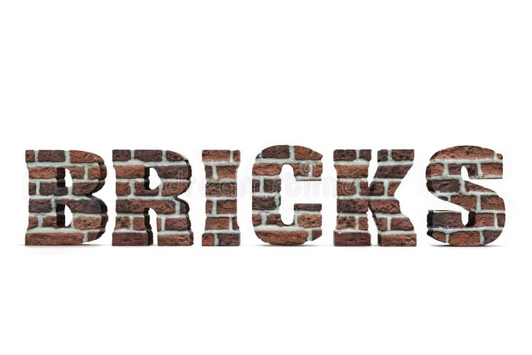 Bricks Font Stock Illustrations – 2,812 Bricks Font Stock Illustrations ...