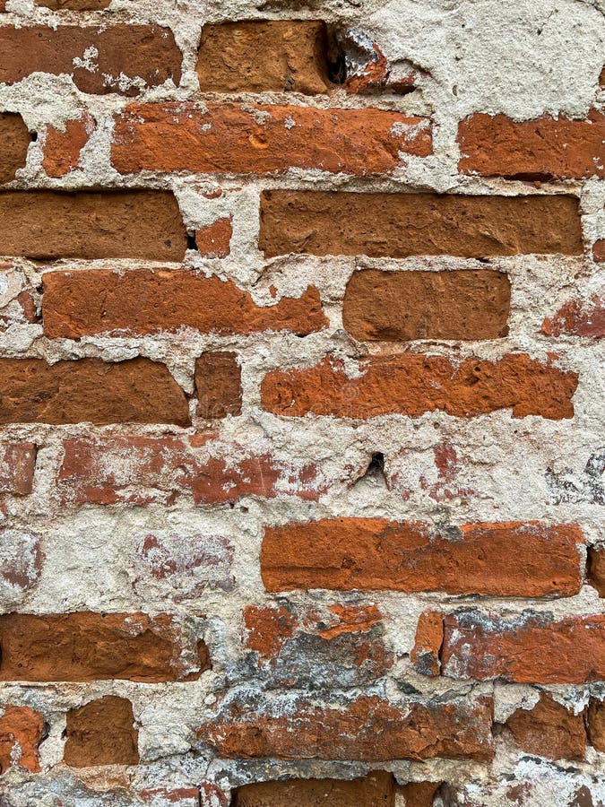 3D Bricks Wall Background Texture in Grunge Style. Stock Image - Image ...
