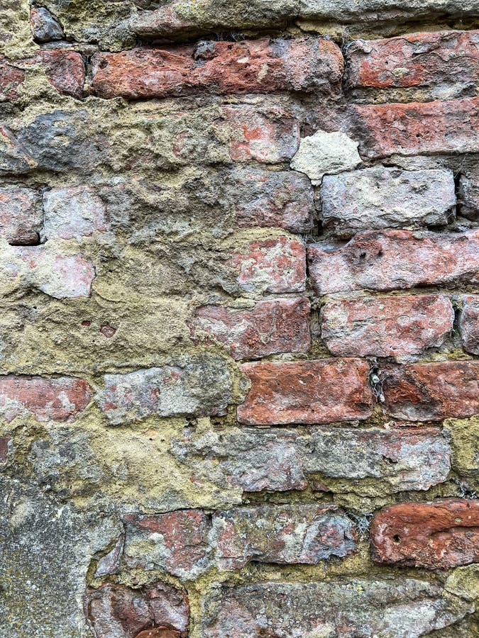 3D Bricks Wall Background Texture in Grunge Style. Stock Photo - Image ...