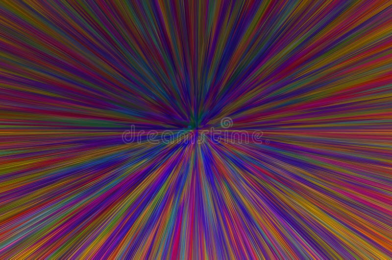 3d Bright Dynamic Abstract Background. Explosive Multicolored ...