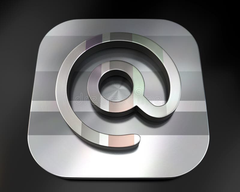 Metal Arobase Stock Illustrations – 43 Metal Arobase Stock ...