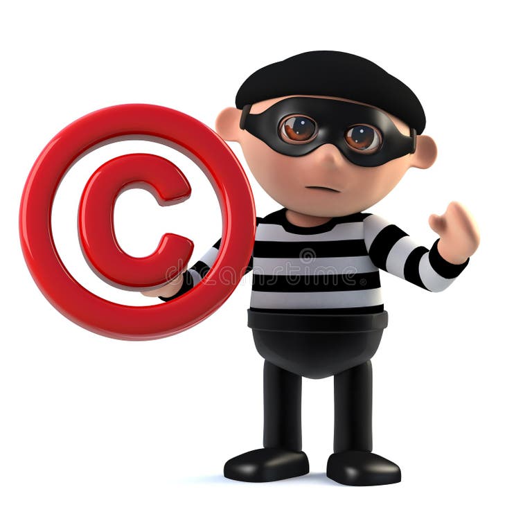 Copyright Thief Stock Illustrations – 626 Copyright Thief Stock ...