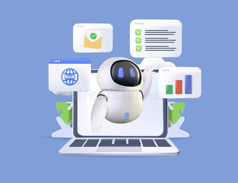 Business Digitalization Abstract Concept Vector Illustration Set ...