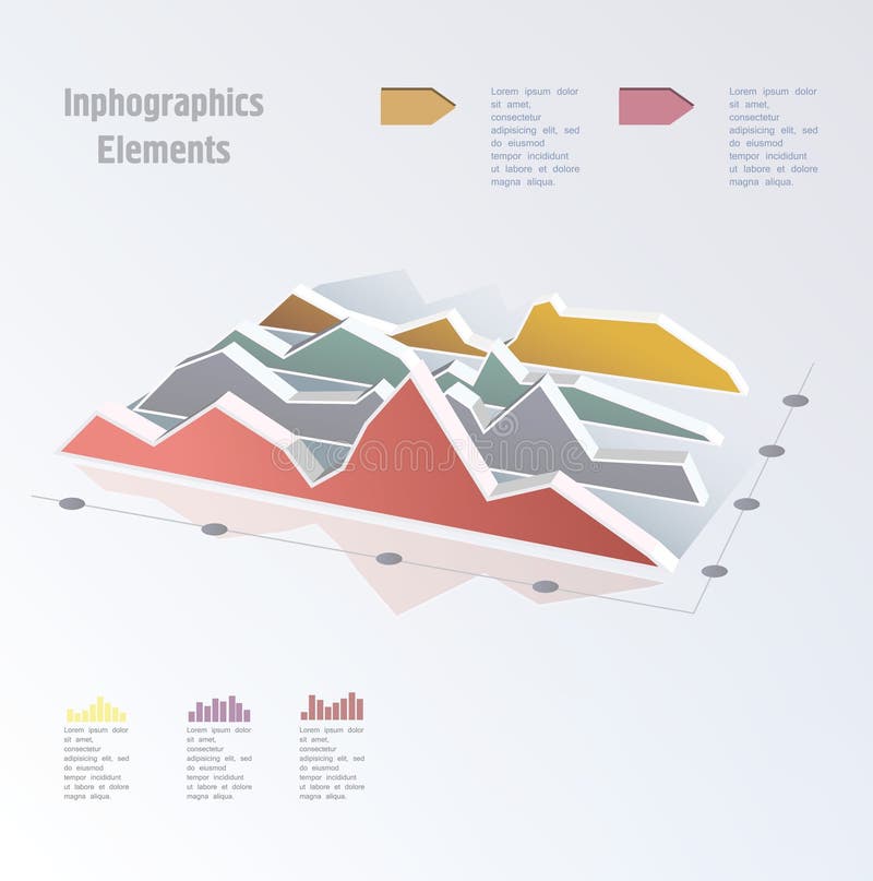 Business Graph on White Background Stock Vector - Illustration of info ...