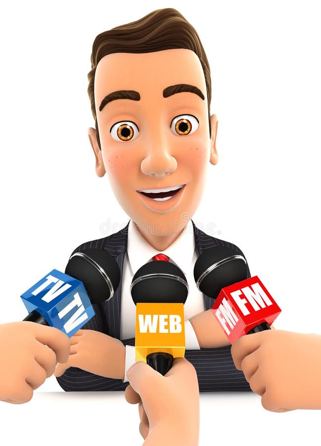 Businessman Interviewed Stock Illustrations – 84 Businessman ...