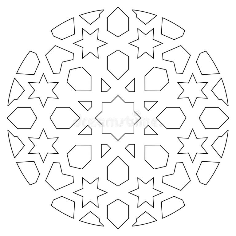 Islamic Cad Patterns Stock Illustrations – 31 Islamic Cad Patterns ...