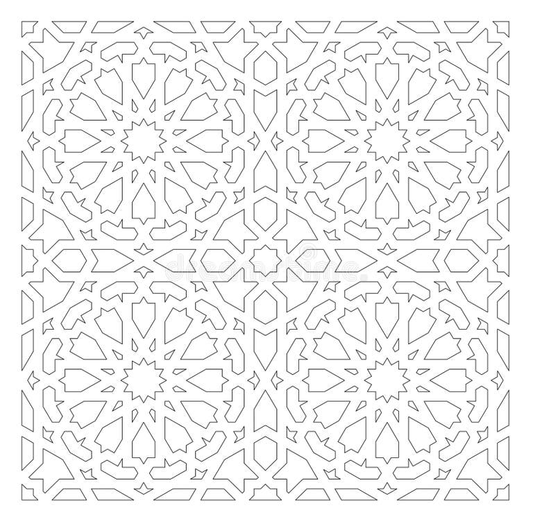Islamic Cad Patterns Stock Illustrations – 31 Islamic Cad Patterns ...