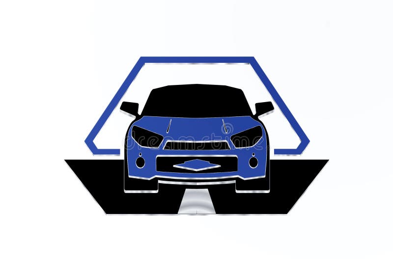 3D car logo stock vector. Illustration of badge, dealer - 84174409