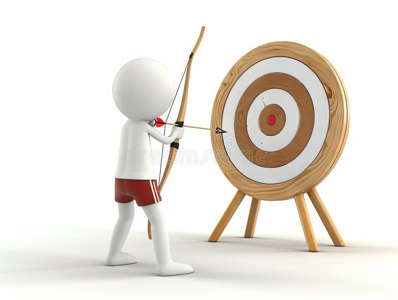 Cartoon Archery Stock Illustrations – 6,240 Cartoon Archery Stock ...