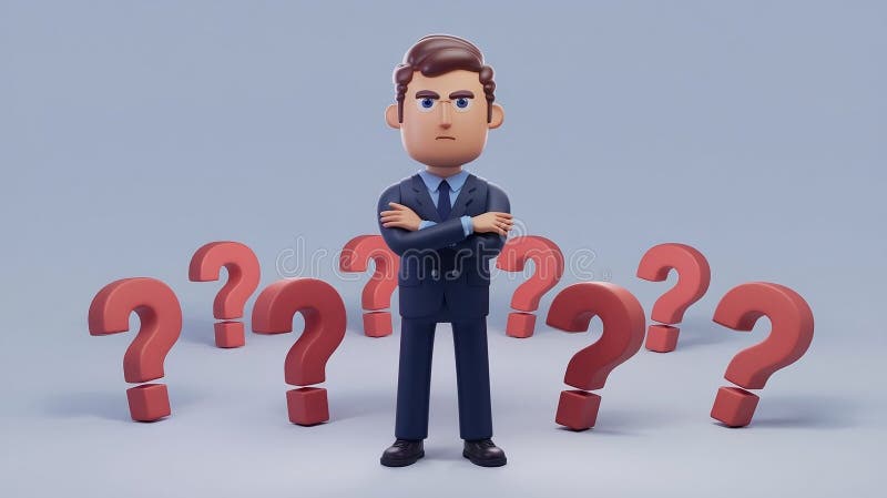 Cartoon Confusion Businessman Stock Illustrations – 4,551 Cartoon ...