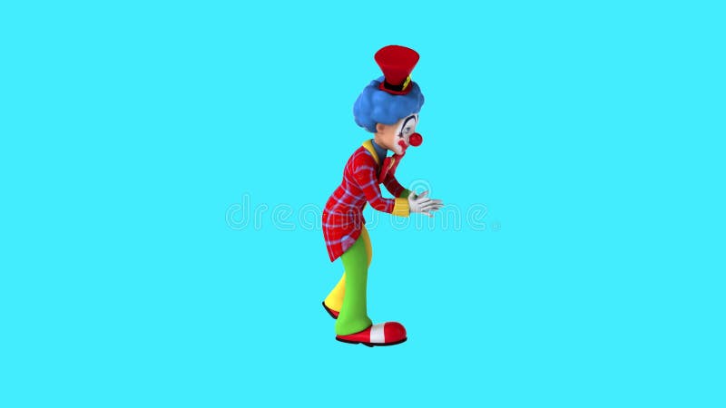 3D Cartoon Pig Clapping (with Alpha Channel Stock Footage - Video of ...