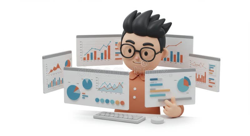 Cartoon Data Analyst Stock Illustrations – 2,602 Cartoon Data Analyst ...