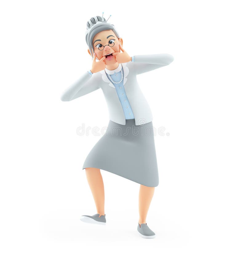 Cartoon Grandma Face Stock Illustrations – 2,253 Cartoon Grandma Face ...