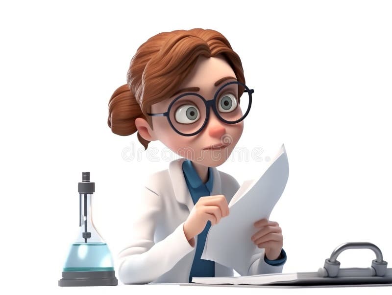 Happy Male Scientist Laboratory Stock Illustrations – 545 Happy Male ...