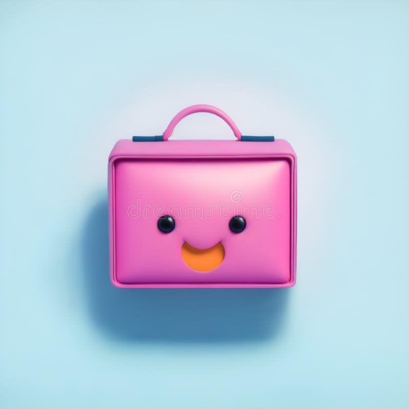 Briefcase Kawaii Stock Illustrations – 470 Briefcase Kawaii Stock ...