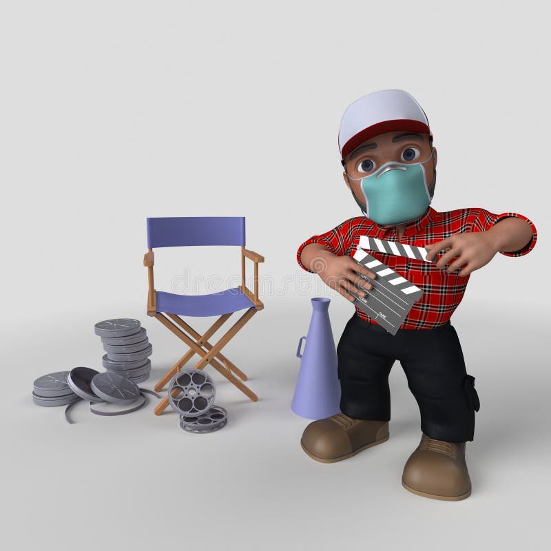 3D Cartoon Lumberjack Character Stock Illustration - Illustration of ...