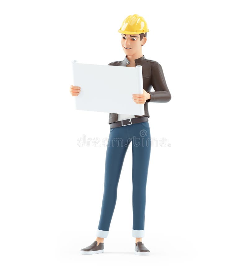 Construction Plan Contractor Hard Hat Stock Illustrations – 942 ...