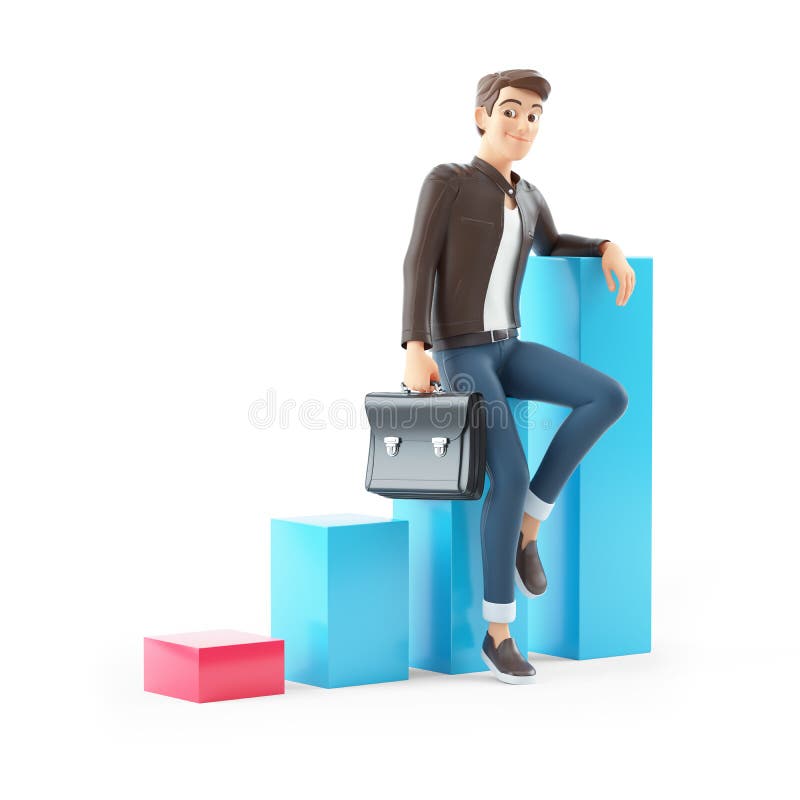 42+ 3d man graph Free Stock Photos - StockFreeImages