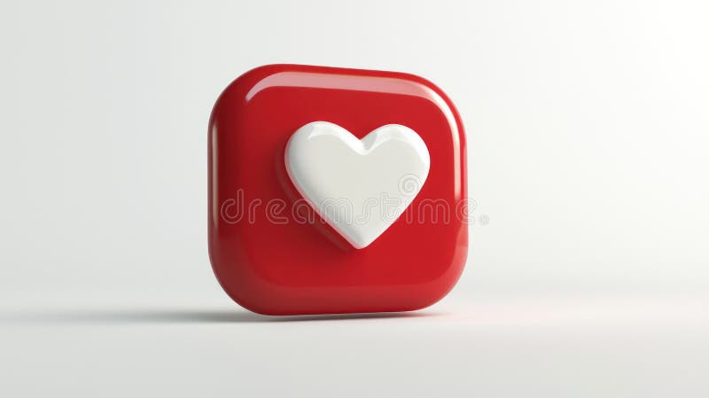 3D Cartoon Message Bubble Icon Stock Illustration - Illustration of ...