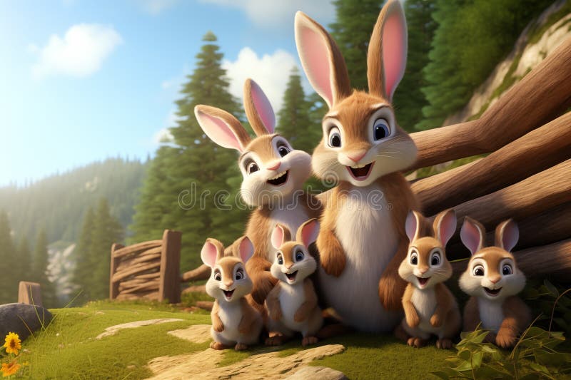 Ai Generative Cartoon Family 3d Stock Illustrations – 1,488 Ai ...