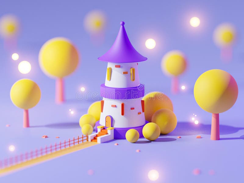 Stone Tower 3d Cartoon Stock Illustrations – 465 Stone Tower 3d Cartoon ...