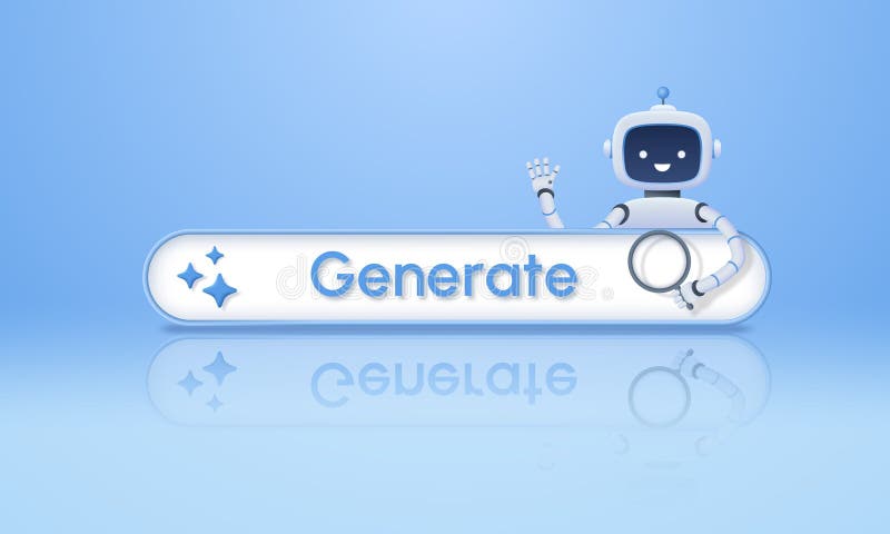 3d Cartoon Style Chatbot with Artificial Intelligence and Digital ...