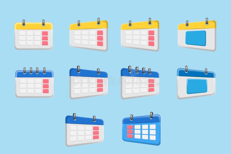 Calendar Highlight Stock Illustrations – 1,068 Calendar Highlight Stock ...
