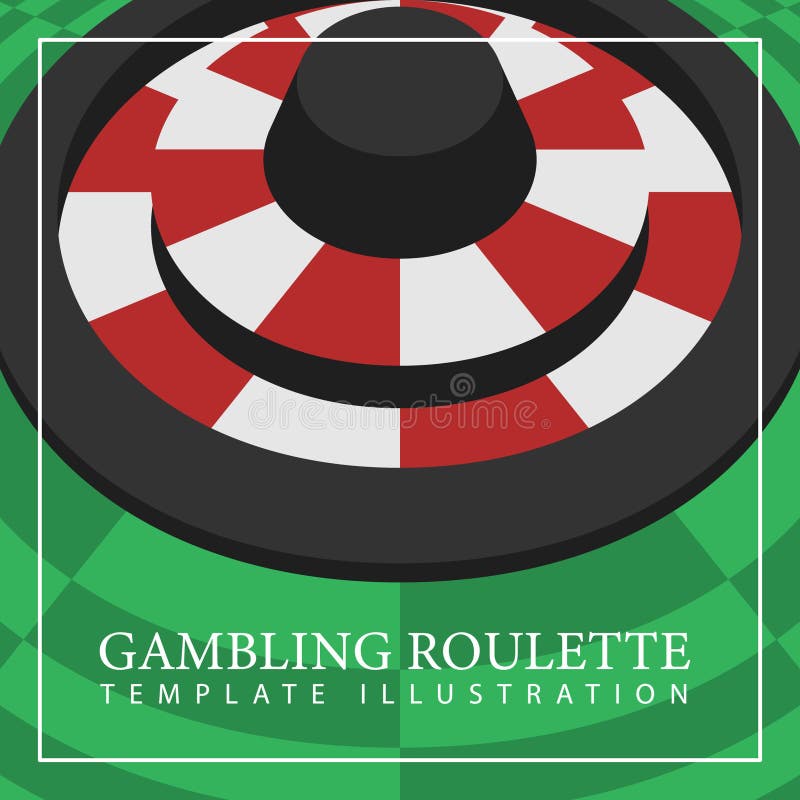 3D Casino Roulette for Gambling. Modern Minimalist 3d Template Design ...