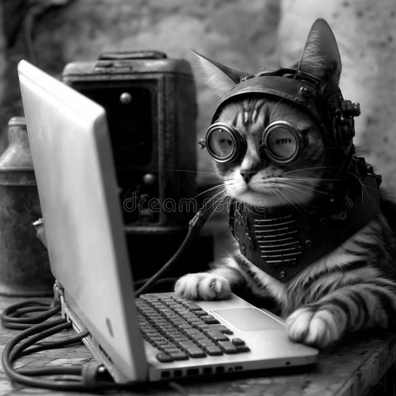 Cat Hacker Stock Illustrations – 286 Cat Hacker Stock Illustrations ...