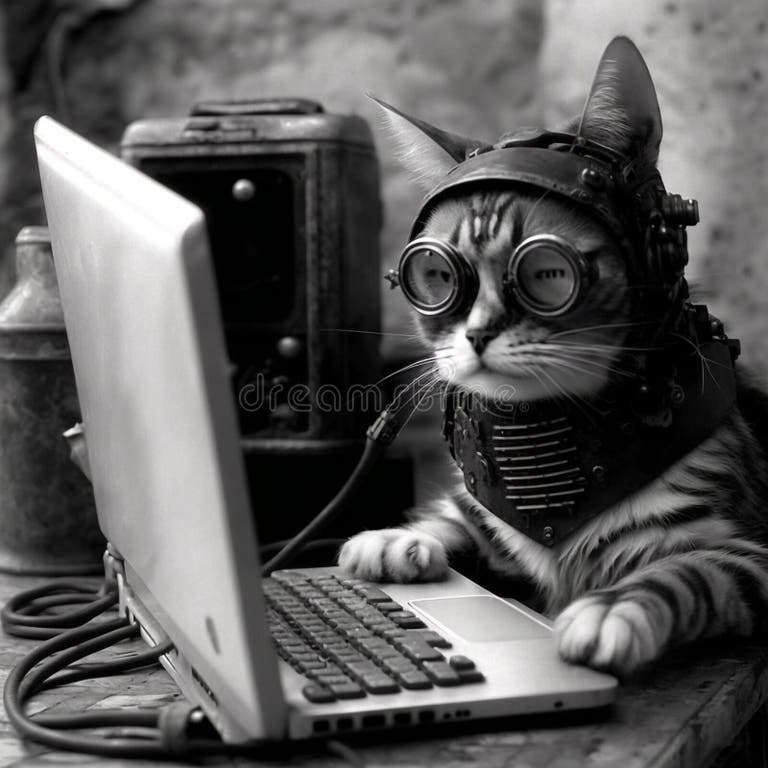 Cat Hacker Stock Illustrations – 286 Cat Hacker Stock Illustrations ...