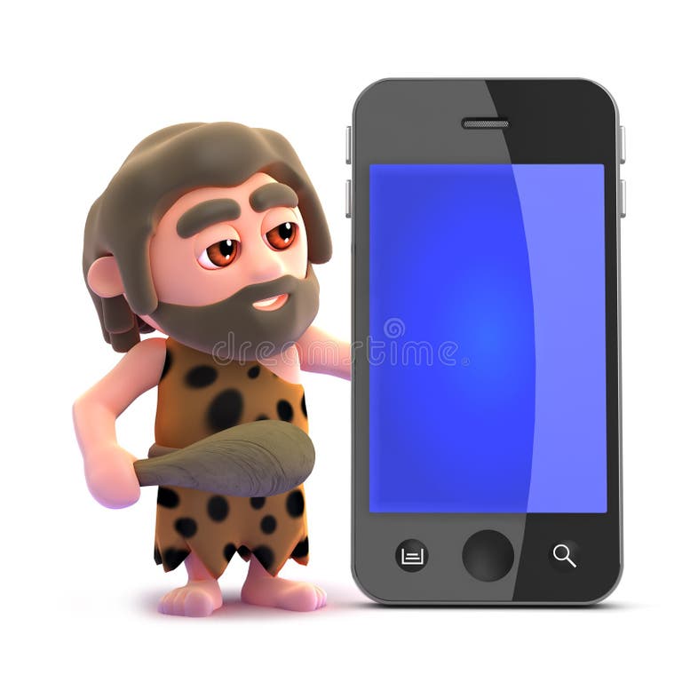 Caveman Technology Stock Illustrations – 624 Caveman Technology Stock ...