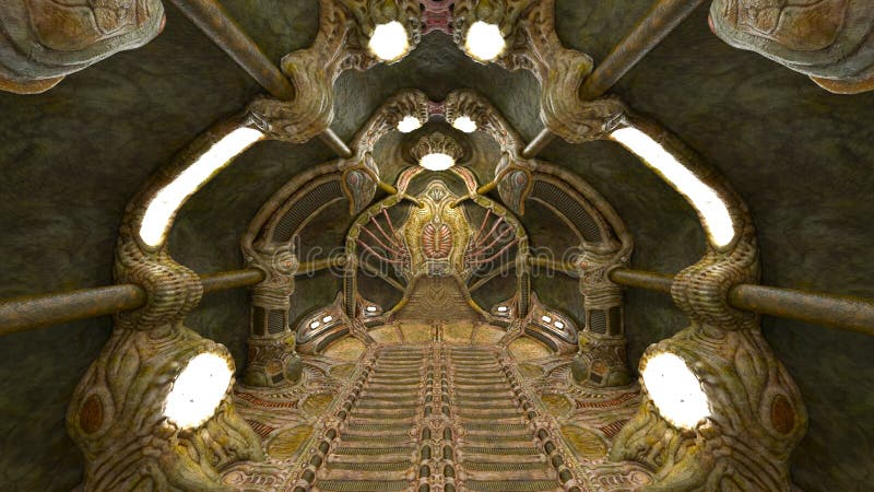 3D CG Rendering of Ancient Ruins Stock Illustration - Illustration of ...