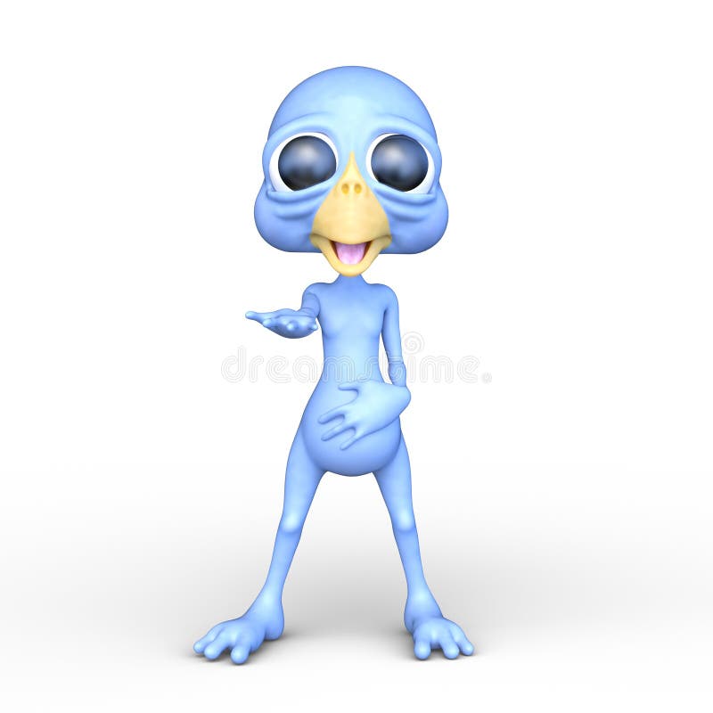 3D CG Rendering of 3d Character Stock Illustration - Illustration of ...