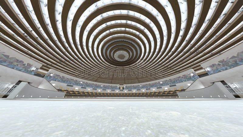 Circular hole stock image. Image of circular, theater - 114277619