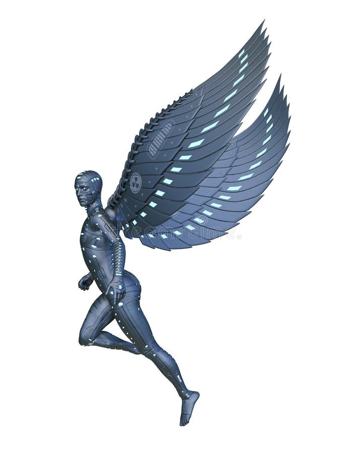 Cyborg Wings Stock Illustrations – 312 Cyborg Wings Stock Illustrations ...