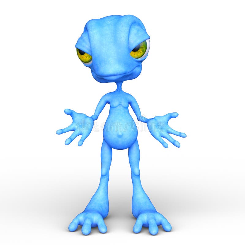 3D CG Rendering of 3d Character Stock Illustration - Illustration of ...