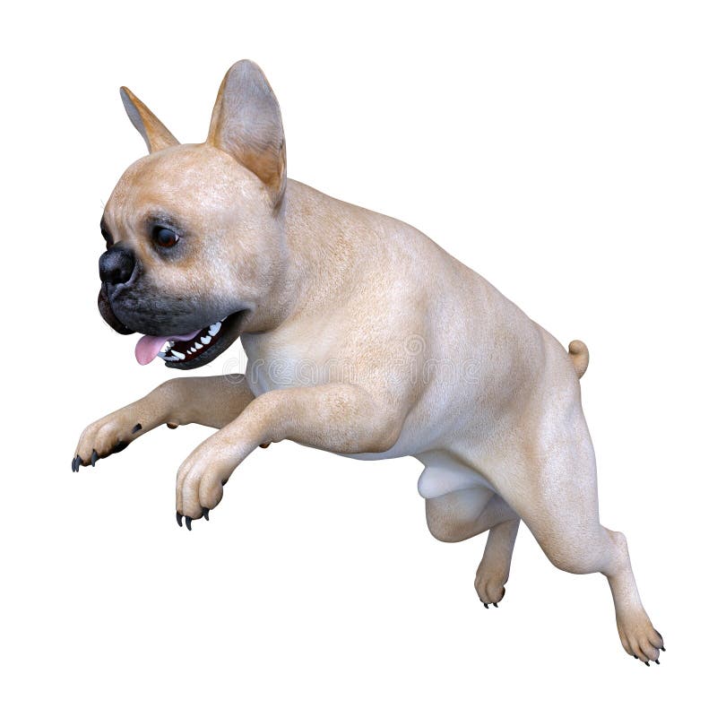 3D CG rendering of dog stock illustration. Illustration of dogs - 133842143