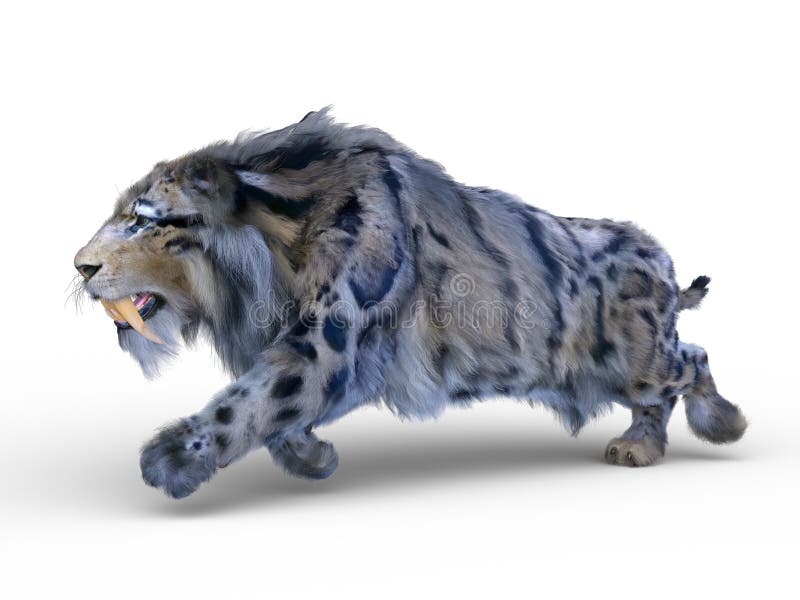 3D CG Rendering of Fantasy Tiger Stock Illustration - Illustration of ...