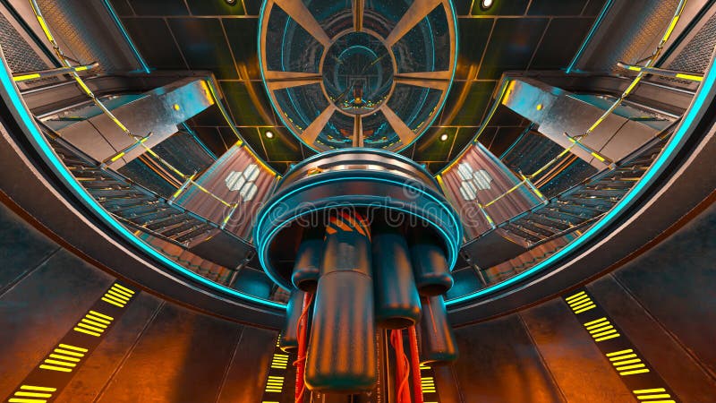 3D CG Rendering of Modern Building Stock Illustration - Illustration of ...