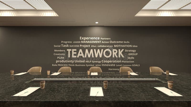 3D CG Rendering of Modern Building Office Stock Image - Image of ...