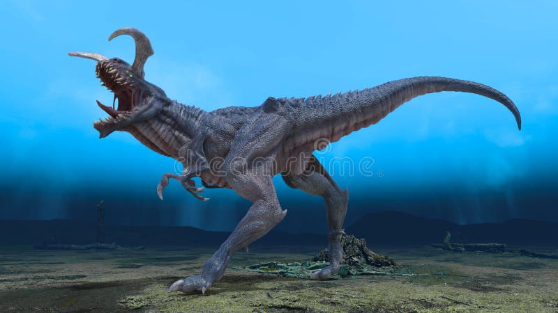 Monster stock illustration. Illustration of extinction - 105504329