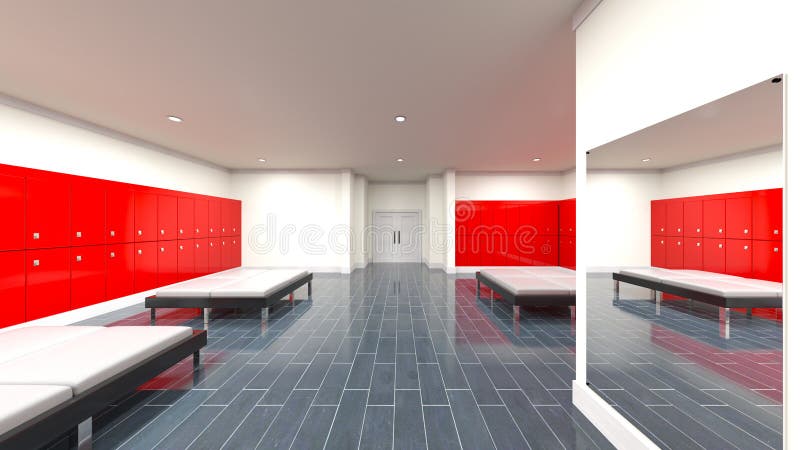 3D CG rendering of room stock illustration. Illustration of rendering ...